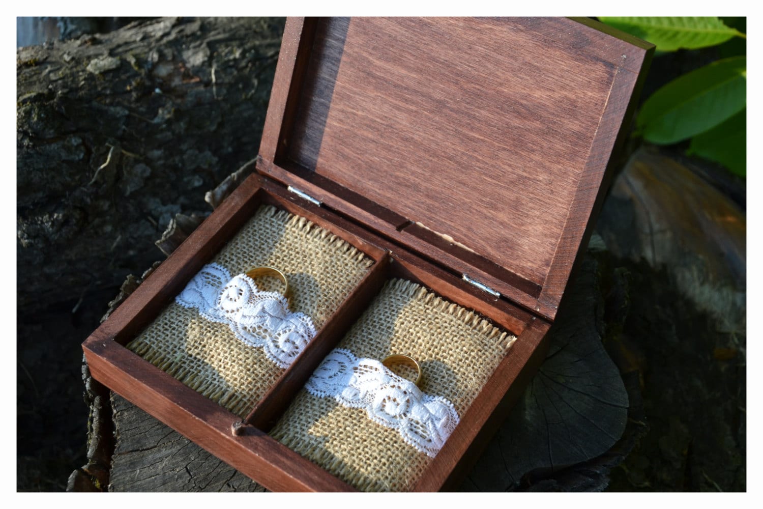 Personalized Wedding Ring Box Wedding Ring Bearer Box | Etsy