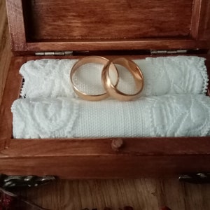 Personalized Wedding Ring Box, Ring Box, Personalised Ring Box, Wooden ...