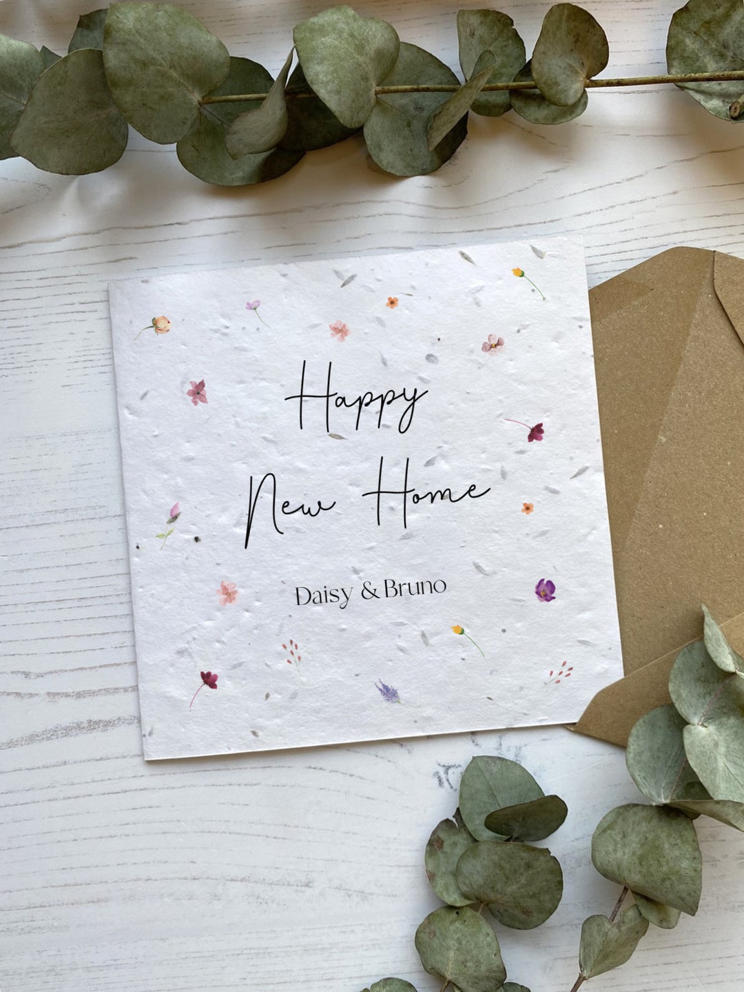 Personalised Happy New Home Card - Congratulations Gift for Moving ...