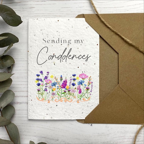 My Condolences Card