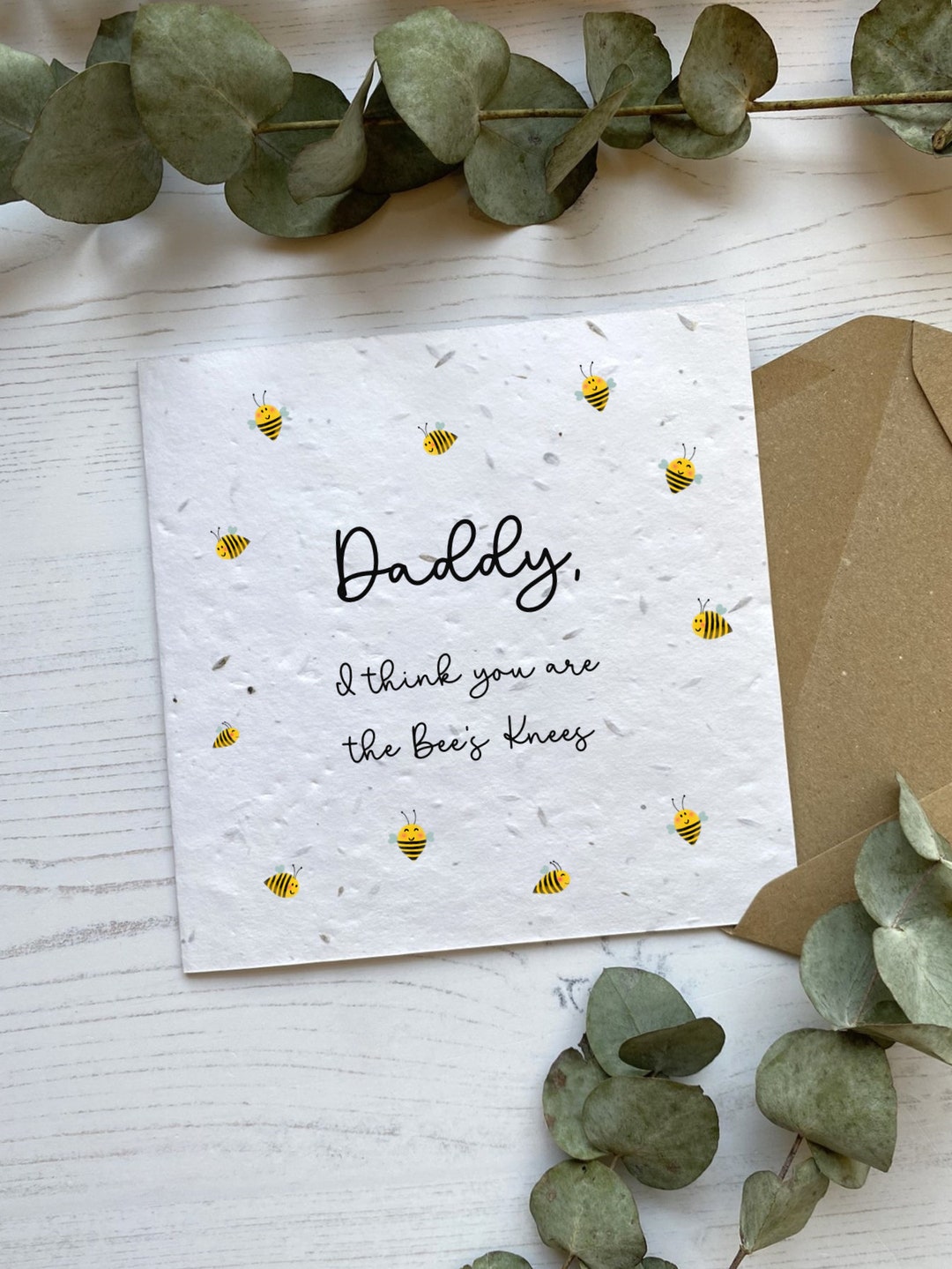 Personalised Happy Father's Day Card | Funny Bee Humour Card | the Bees ...