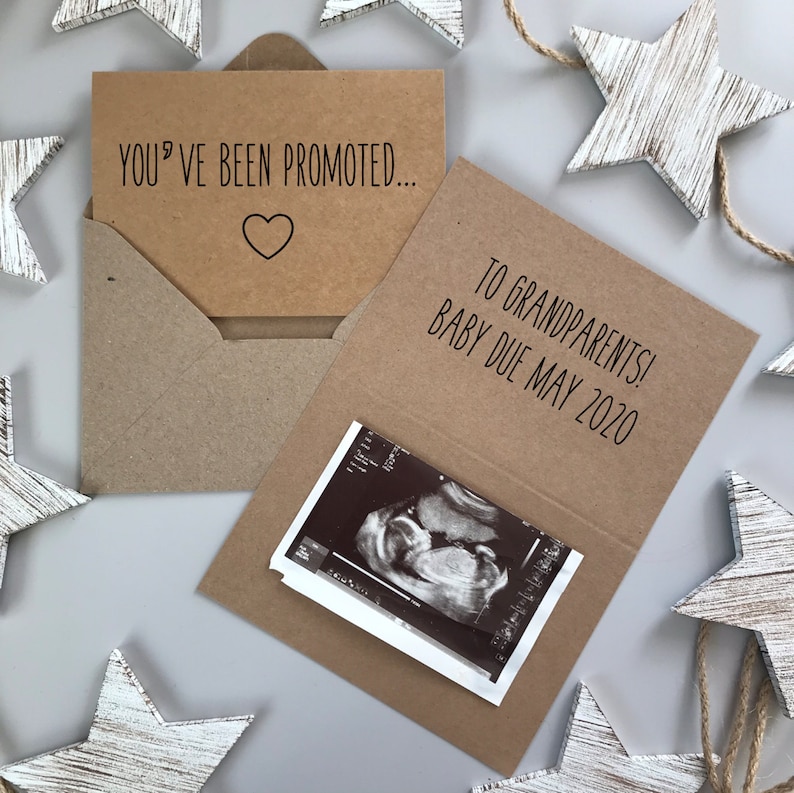 Pregnancy Announcement Card Surprise Baby Reveal Card | Etsy