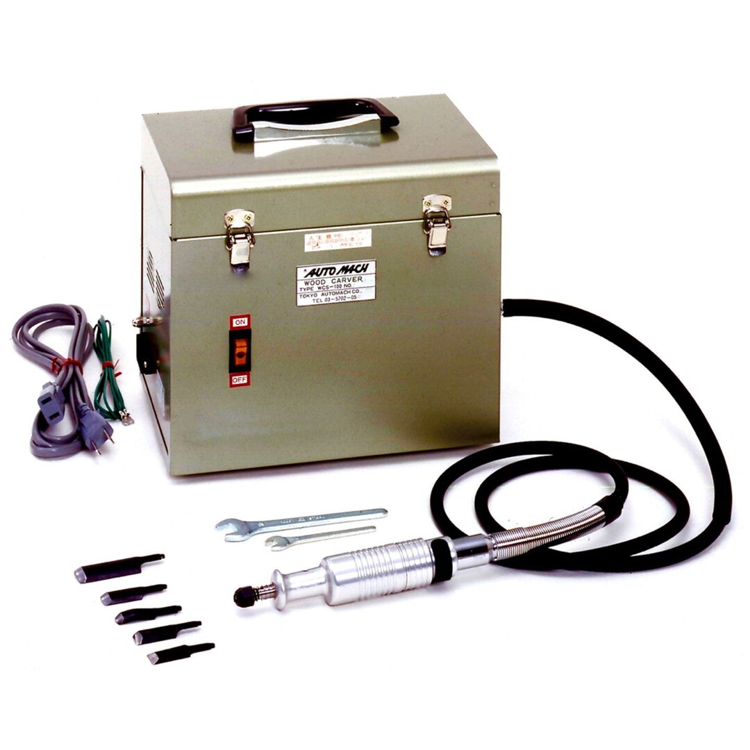 Automach WCS-100 (KH-4) Electric Power Woodcarving Machine Set for Wood ...
