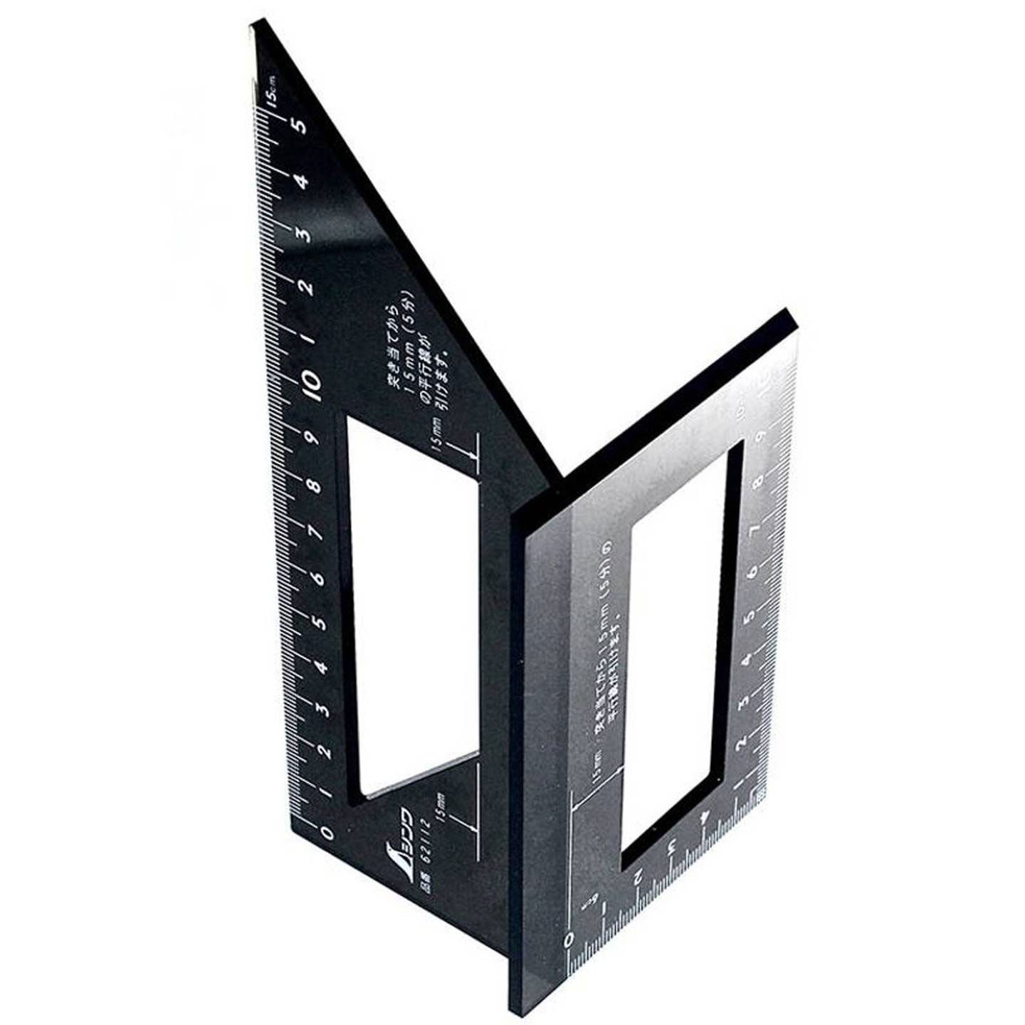 Shinwa Translucent Carpentry Mitre Set Square 3D Polycarbonate - Etsy