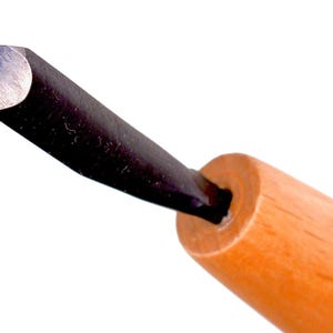 Seigen No. 12 Japanese Wood Carving Tool 6mm Parting V Gouge for ...