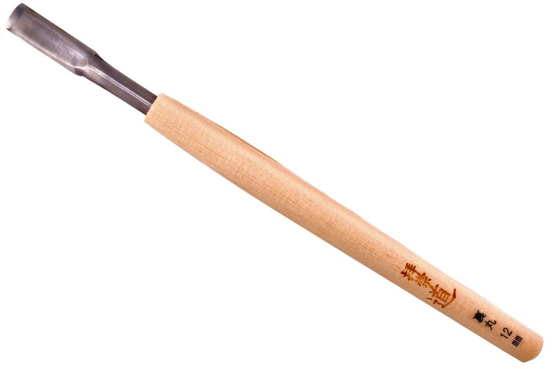 Michihamono 12mm Japanese Reverse Rounded Wood Carving Chisels ...