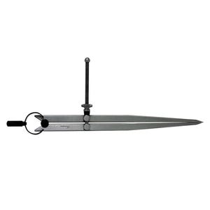 Shinwa 20cm Steel Compass With Spring B Adjustable Radius Tool With ...
