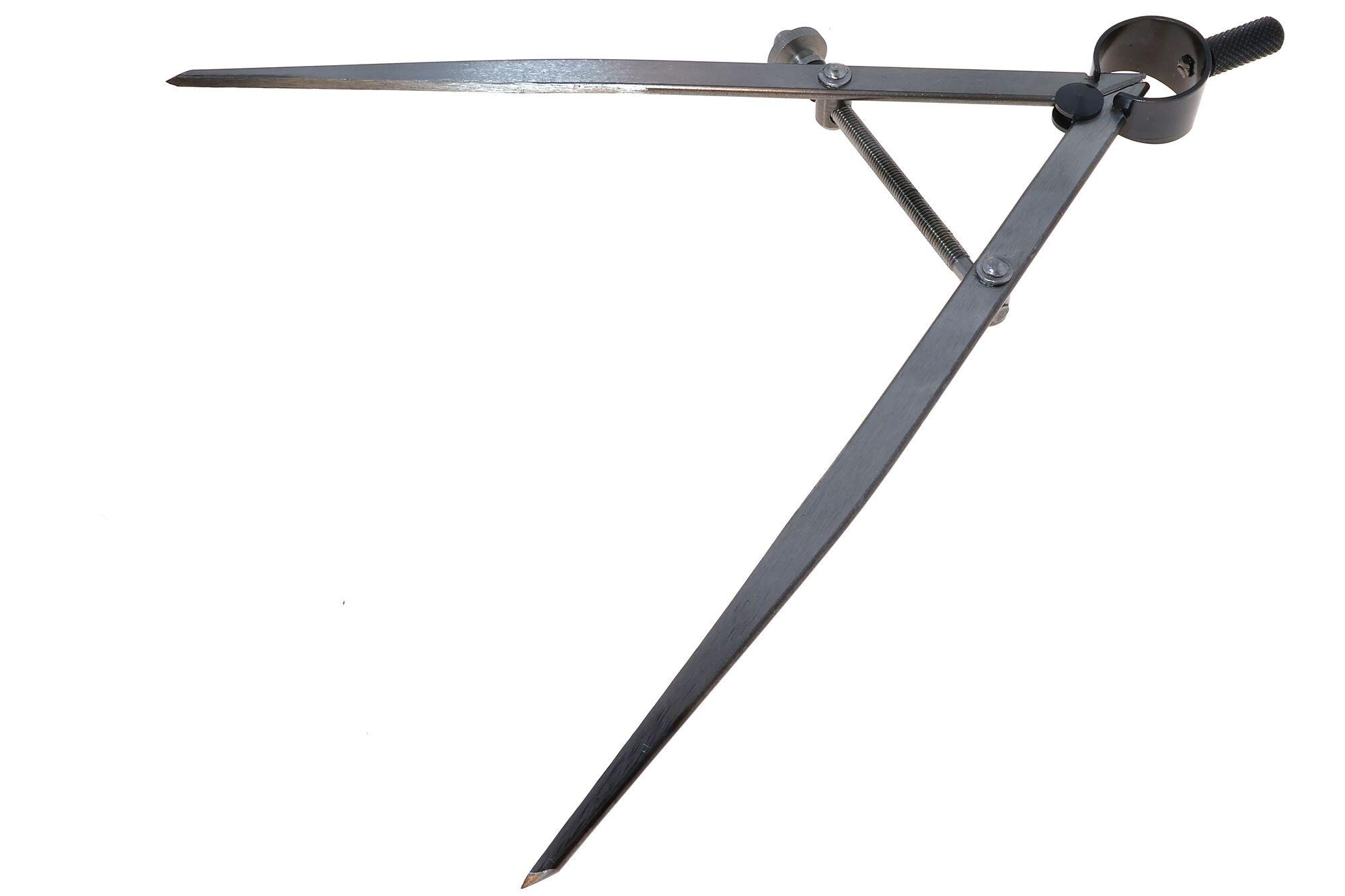 Shinwa 20cm Steel Compass With Spring B Adjustable Radius Tool With ...