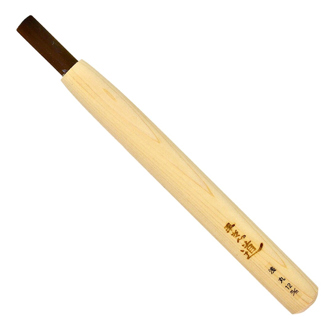 Michihamono Japanese Wood Carving Tool 12mm Shallow U Gouge, With ...