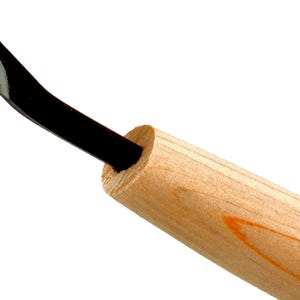 Michihamono Short Bent Skew Corner Chisel 6mm Wood Carving Tool for ...