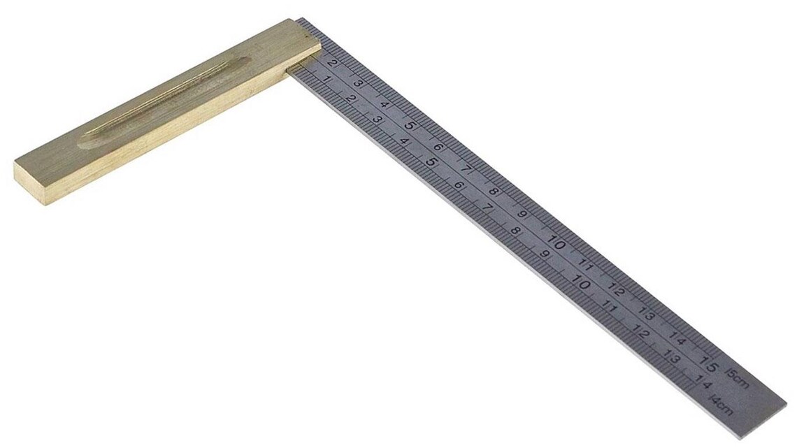 Takagi Carpentry Woodworking Measuring Tool 15cm Japanese Brass ...