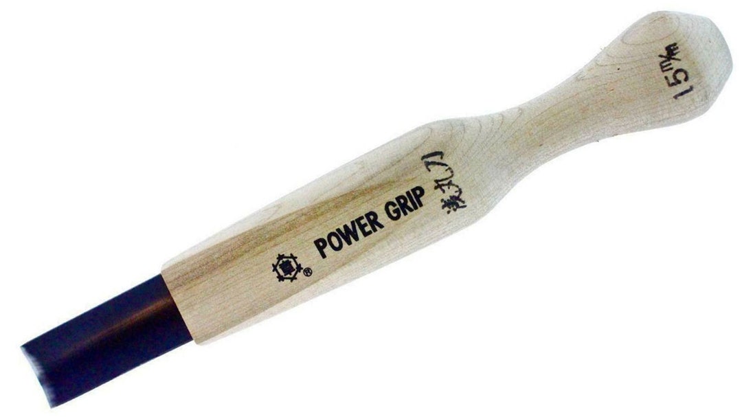 Mikisyo Power Grip Japanese PMC & Wood Carving Tool 15mm Shallow Round ...