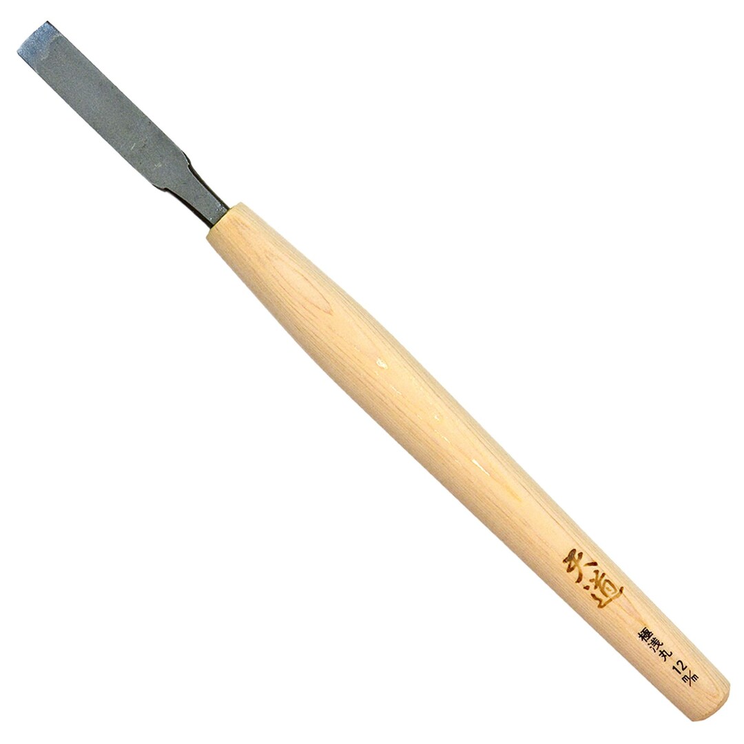 Michihamono Tendo 12mm Very Shallow U Gouge Japanese Wood Carving ...