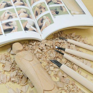 Michihamono Japanese Woodcarving Tools Buddha Sculpture Carving Starter ...