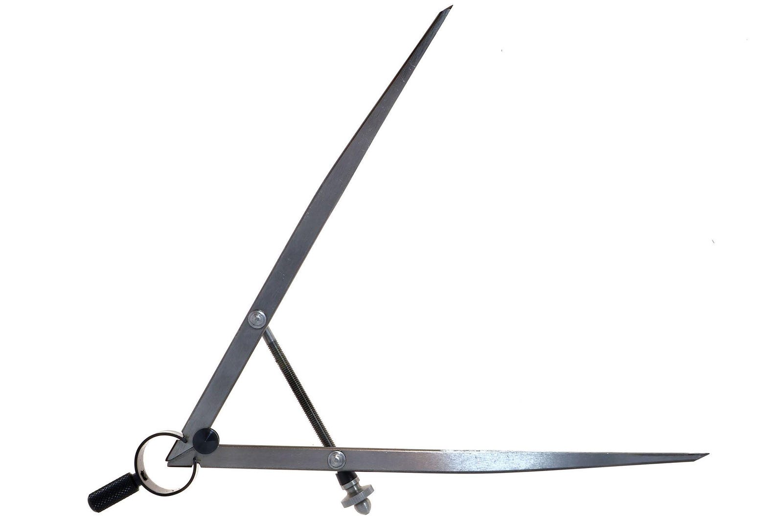 Shinwa 20cm Steel Compass With Spring B Adjustable Radius Tool With ...