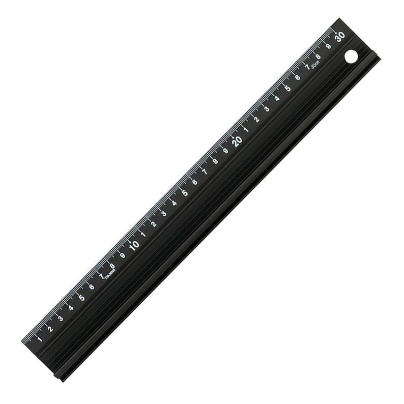 Tajima CTG-SL300 30cm Non-slip Cutting Aluminium Aluminum Metal Ruler ...