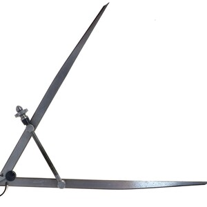 Shinwa 20cm Steel Compass With Spring B Adjustable Radius Tool With ...