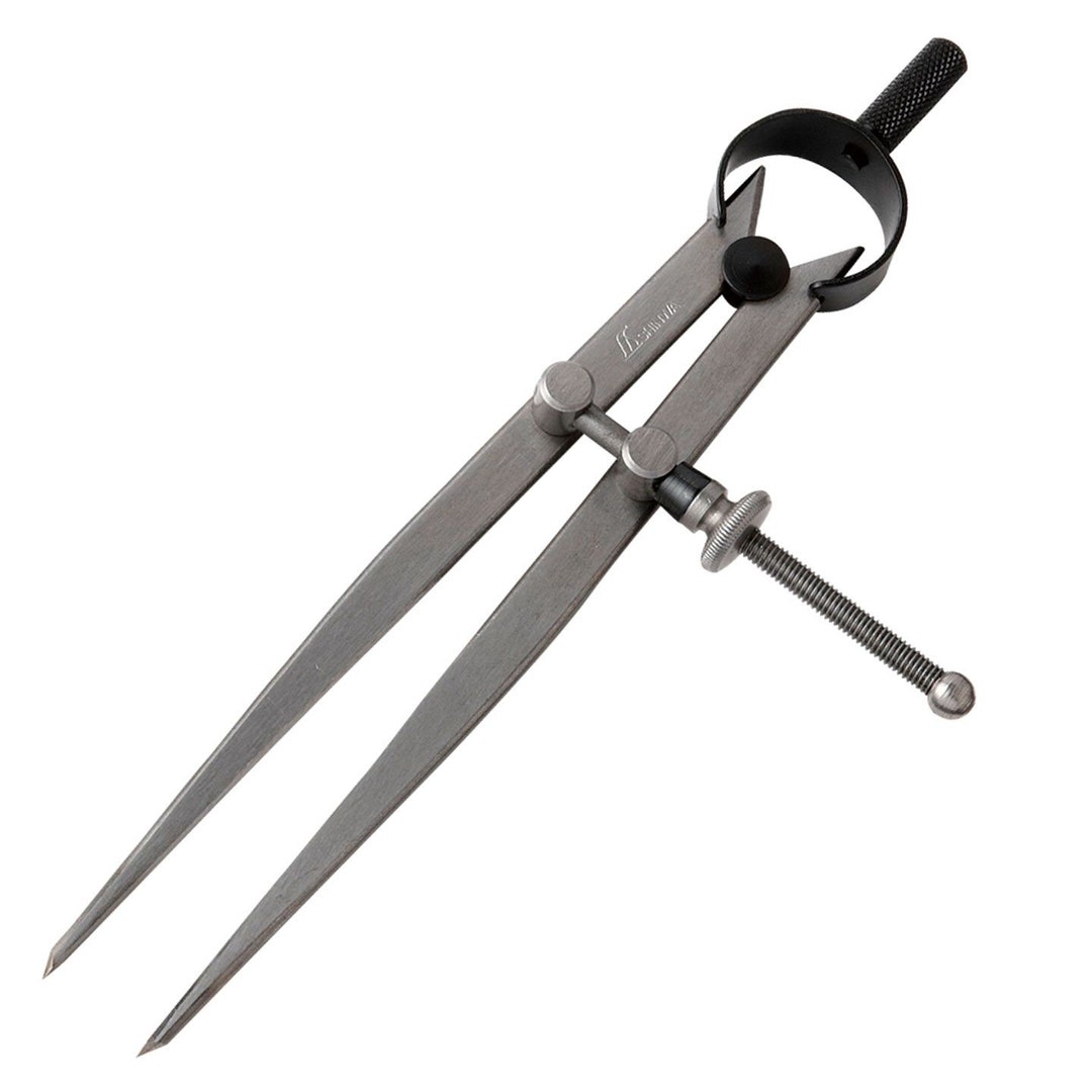 Shinwa Leathercraft Scoring Tool Screw Actuated Adjustable Steel ...