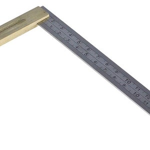 Takagi Carpentry Woodworking Measuring Tool 15cm Japanese Brass ...