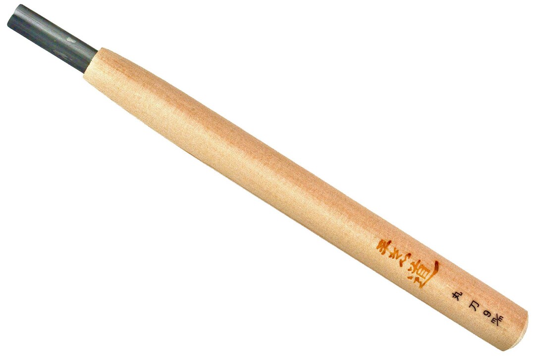 Michihamono Japanese Wood Carving Tool 9mm Straight Woodcarving U Gouge ...