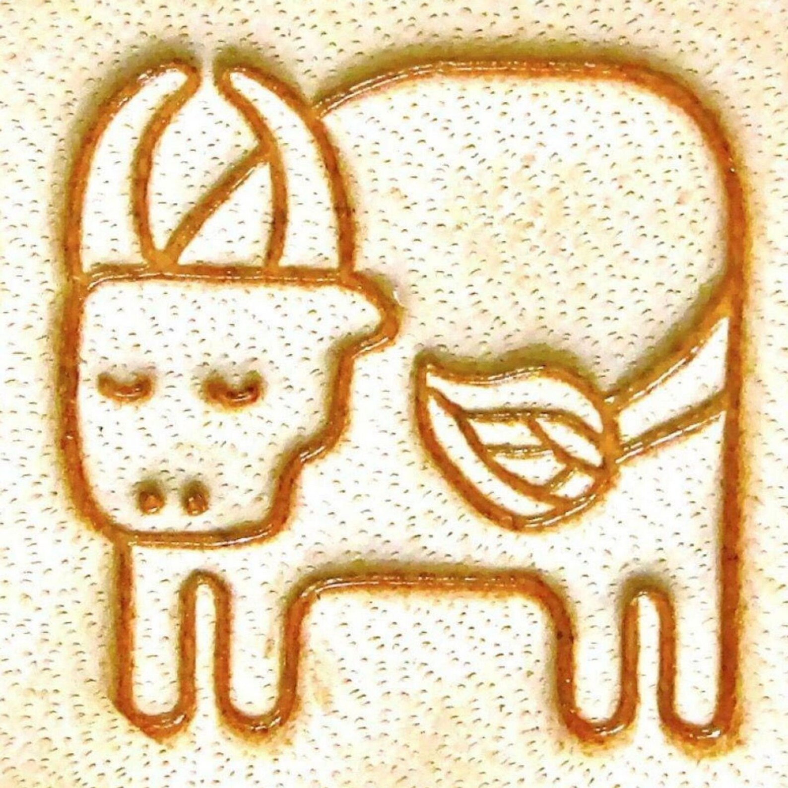 Craft Sha Leathercraft 17x17mm E687 Zodiac Sign Taurus Pattern - Etsy
