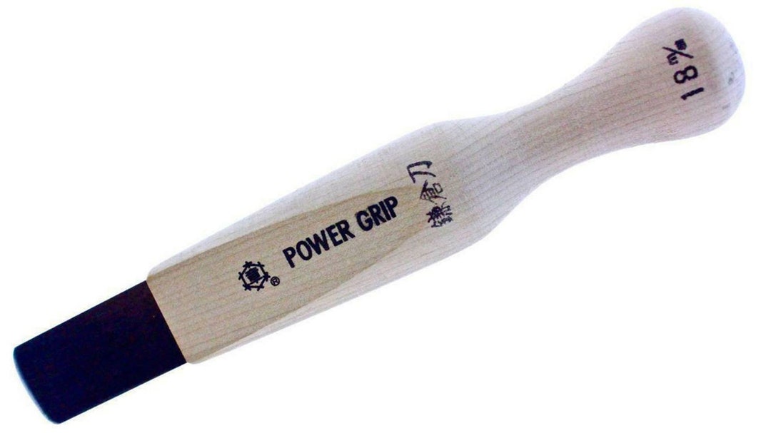 Mikisyo Power Grip Japanese Wood Carving & PMC Tool Chisel Knife 18mm ...