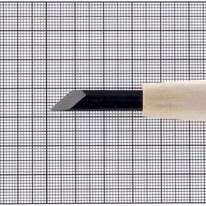 Michihamono Japanese Wood Carving Tool 7.5mm Medium Straight Right Skew ...