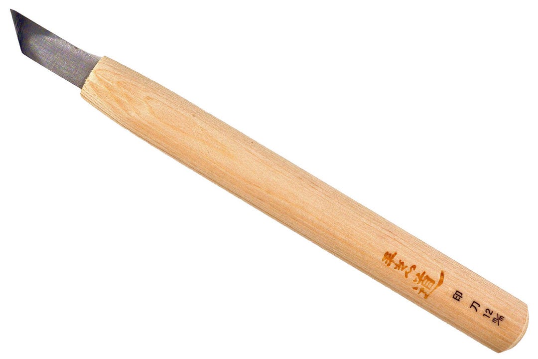 Michihamono 12mm Right Skew Flat Chisel Japanese Wood Carving ...