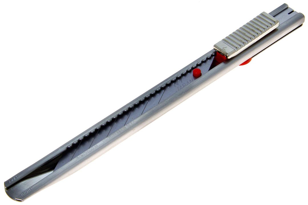 NT Cutter AD-2P Stainless Steel Precision Knife 30 Degree Snap off ...