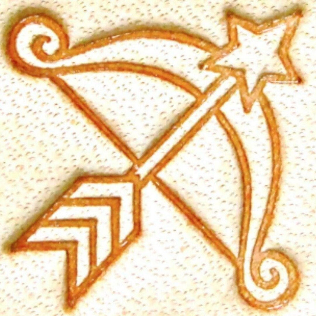 Craft Sha Leathercraft 16x16mm E694 Leatherworking Stamping Tool Zodiac ...