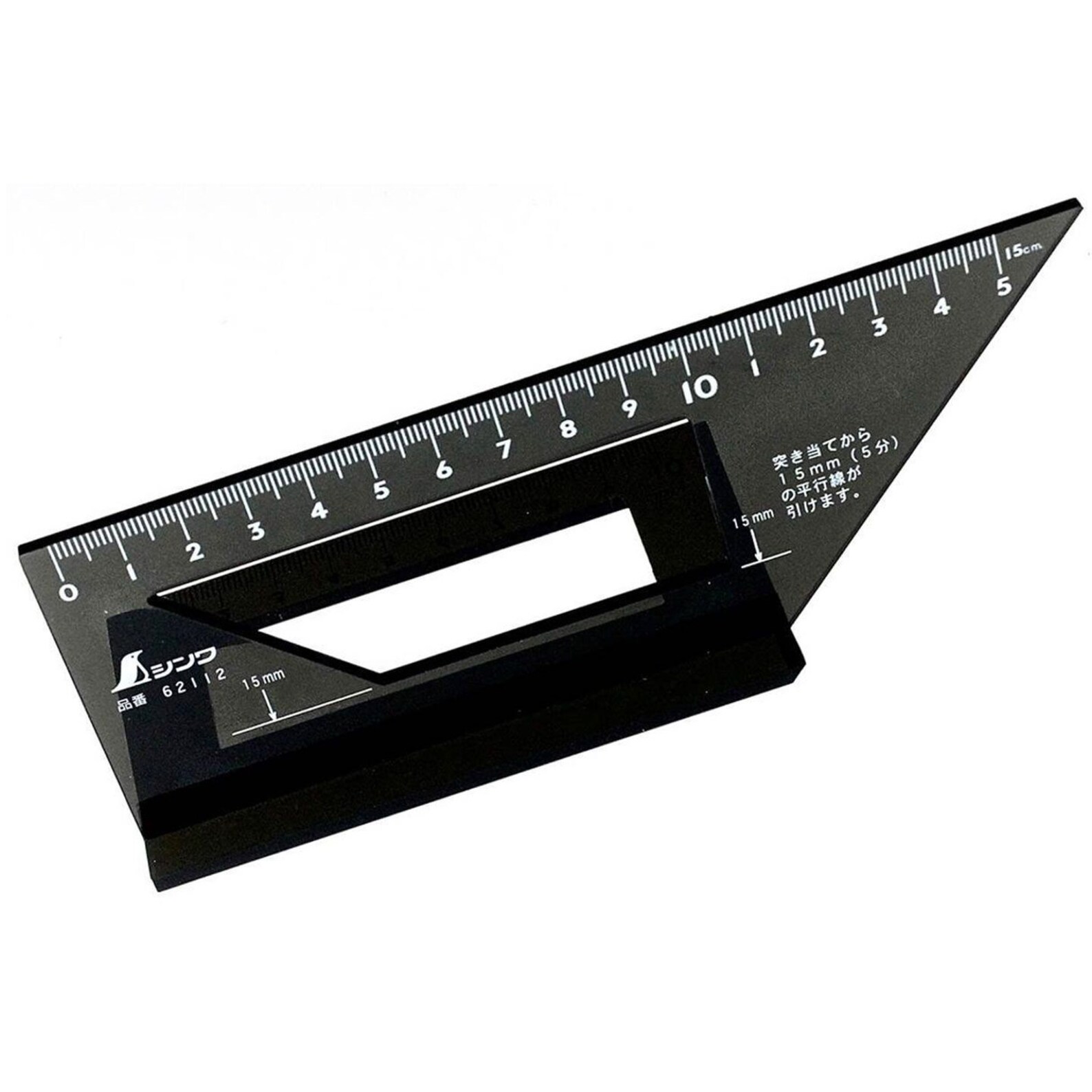 Shinwa Translucent Carpentry Mitre Set Square 3D Polycarbonate - Etsy