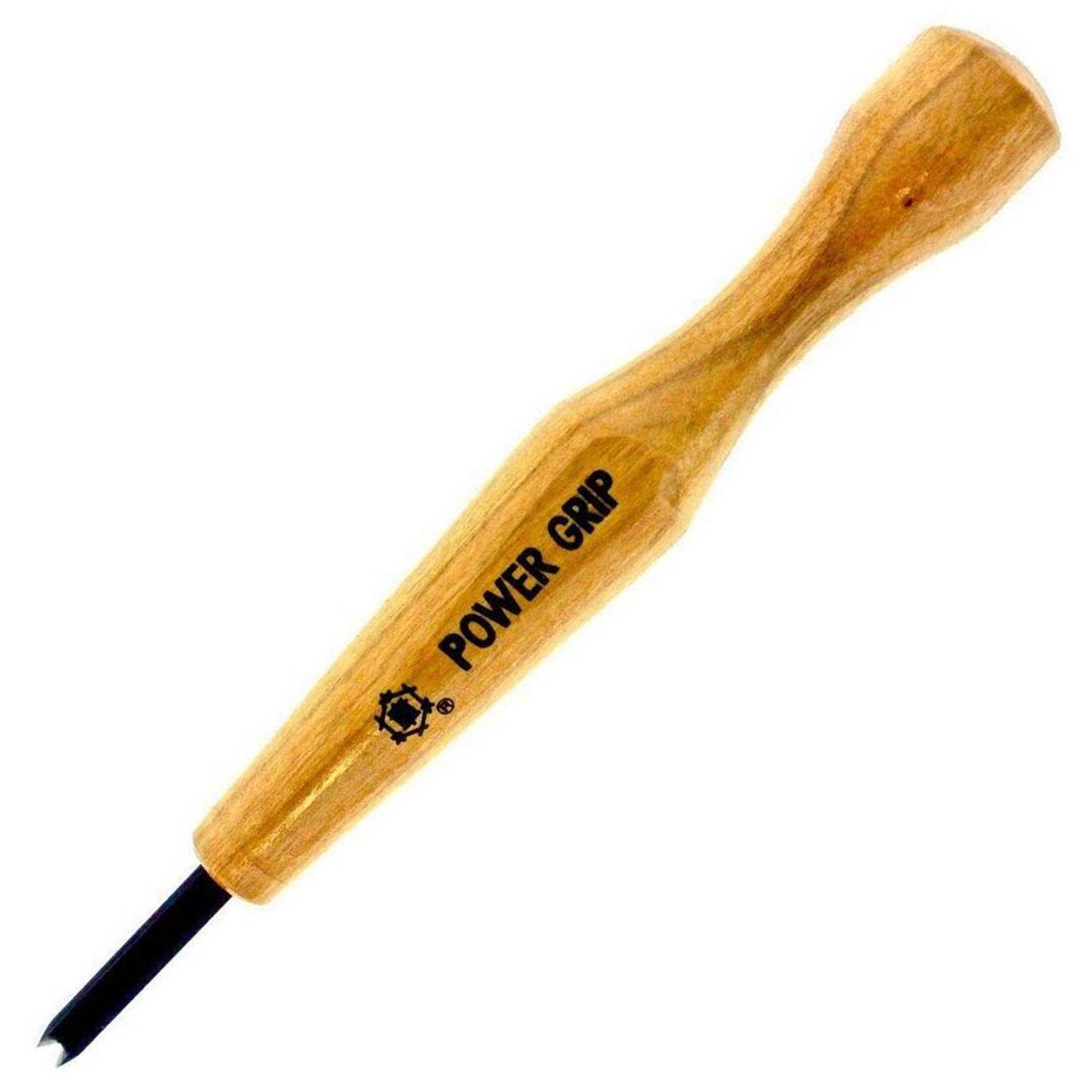 Mikisyo Power Grip Japanese PMC & Wood Carving Tool 3mm 60 Degree V ...