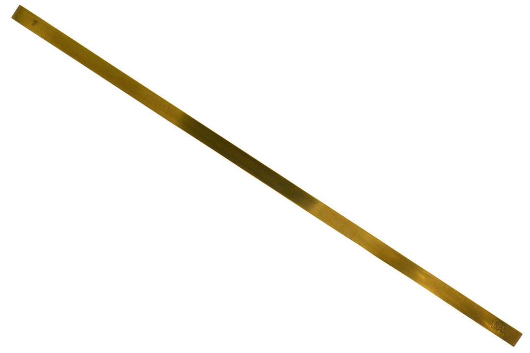 Kyoshin Elle 7mm Brass Leather Folding Guide Ruler for Creasing Stitch ...