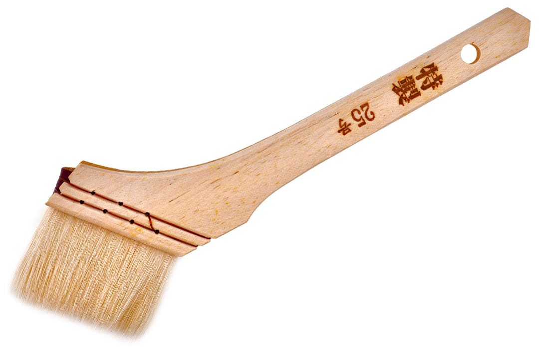 Kyoshin Elle 56mm Angled Hake Japanese Dye Paint Brush Tool No.25 ...