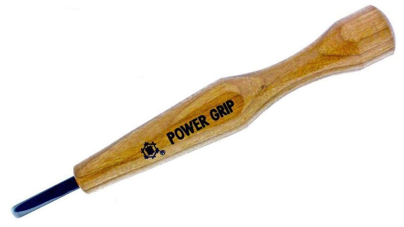 Mikisyo Power Grip Japanese PMC & Wood Carving Tool 4.5mm Flat Chisel ...