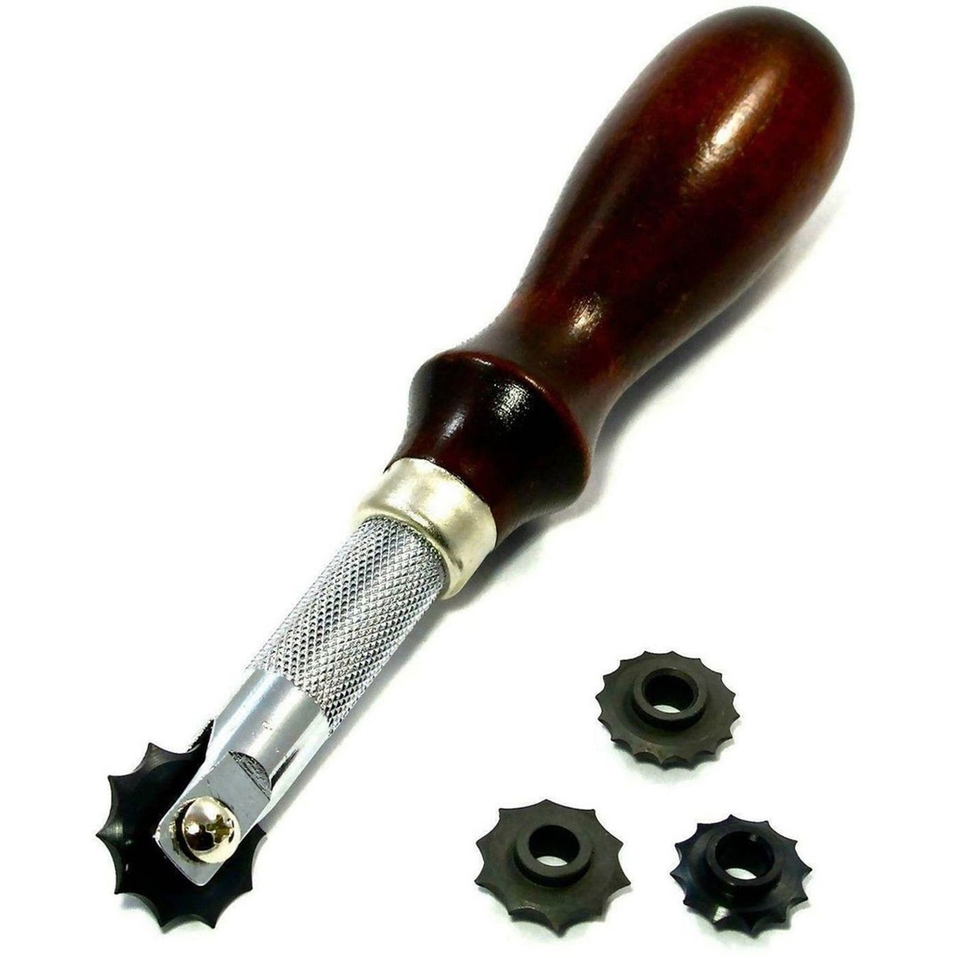 Seiwa Leathercraft Tool Stitching Roulette Leather Overstitch Spacer ...