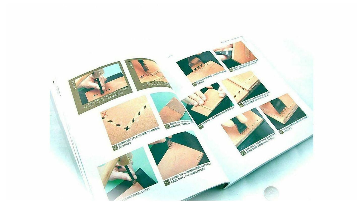 Studio Tac Creative Making of Leather Stationery Full Color | Etsy