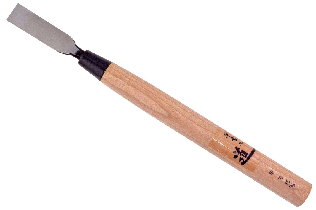 Michihamono Wood Carving Tool Tsuki Nomi 15mm Straight Edge Japanese ...
