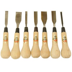 Michihamono Woody Chisel Woodworking Tools 7 Piece Japanese - Etsy