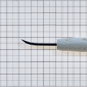 Michihamono Japanese Wood Carving Tool 6mm Short Bent Shallow U Gouge ...