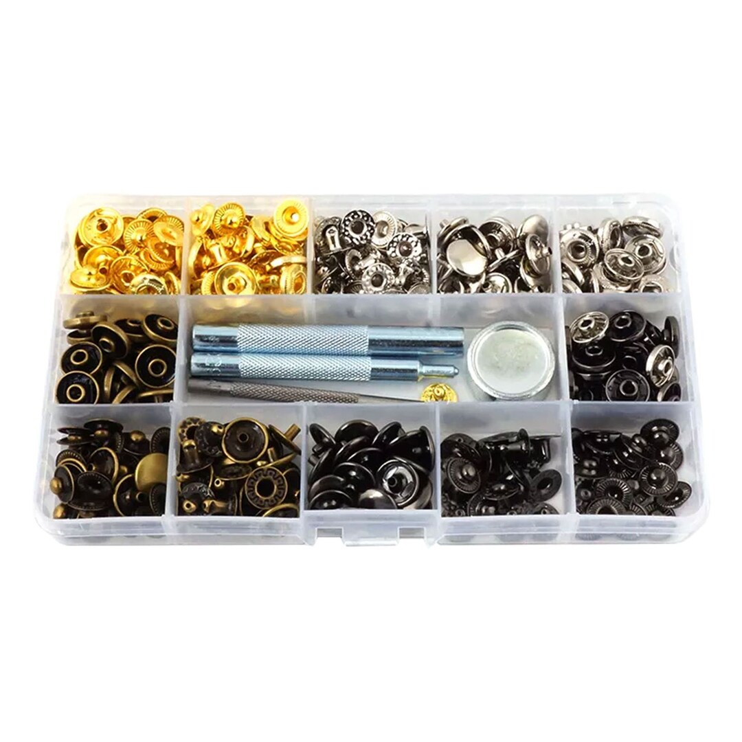 Leathercraft Tool 80 Set Segma Button Snaps Leather Fastener ...