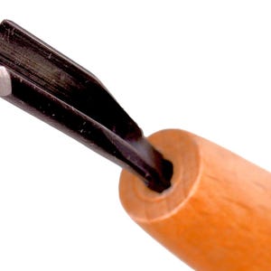 Seigen No. 12 Japanese Wood Carving Tool 6mm Parting V Gouge for ...