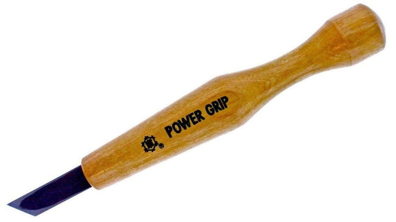 Mikisyo Power Grip PMC & Wood Carving Tool 9mm Skew Angled Corner ...