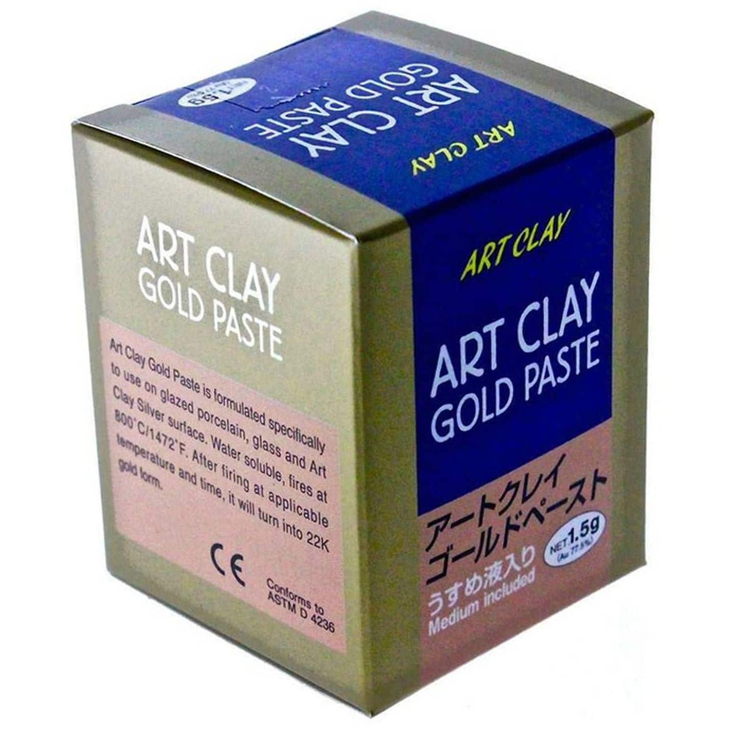 Art Clay Jewelry Making Gold Paste 22k Gold for Glazed - Etsy