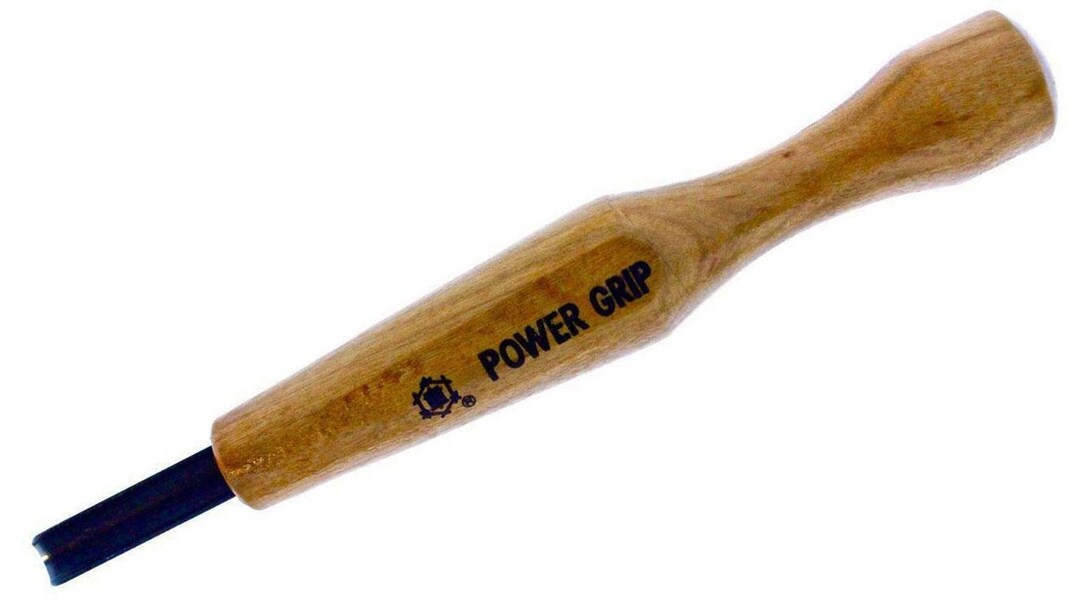 Mikisyo Power Grip Japanese Wood Carving Tool 7.5mm Woodcarving Round U ...