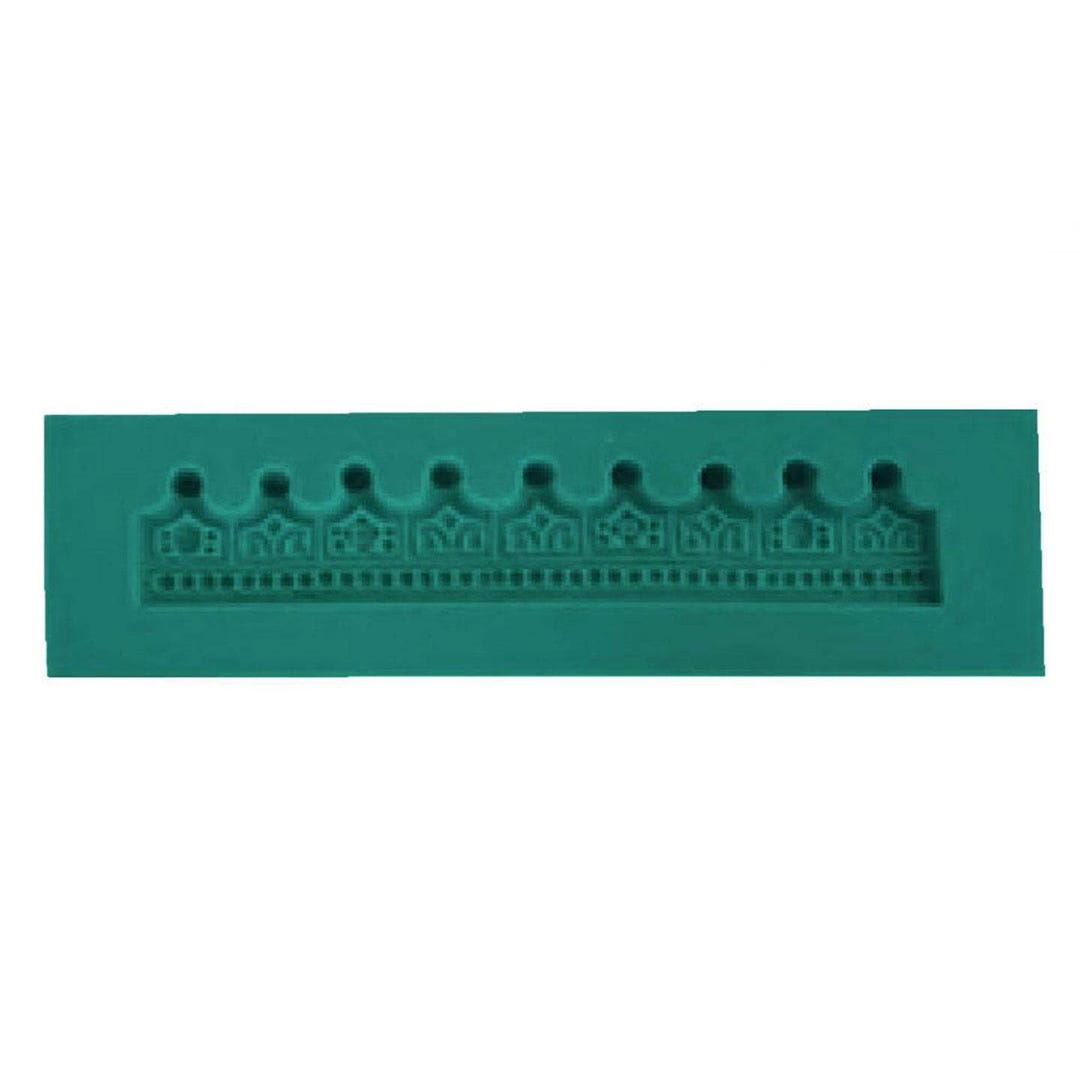 PMC Precious Metal Clay Silver Molding Tool 80mmx14mm Silicone Crown ...