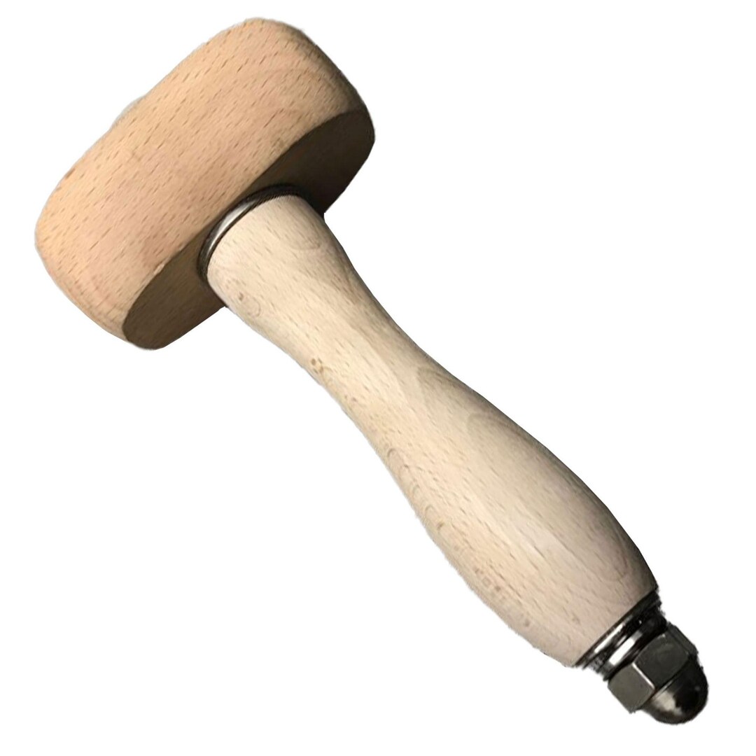 Oka Wood Hammer Maul 190mm T-head Leathercraft Sewing, Carving ...