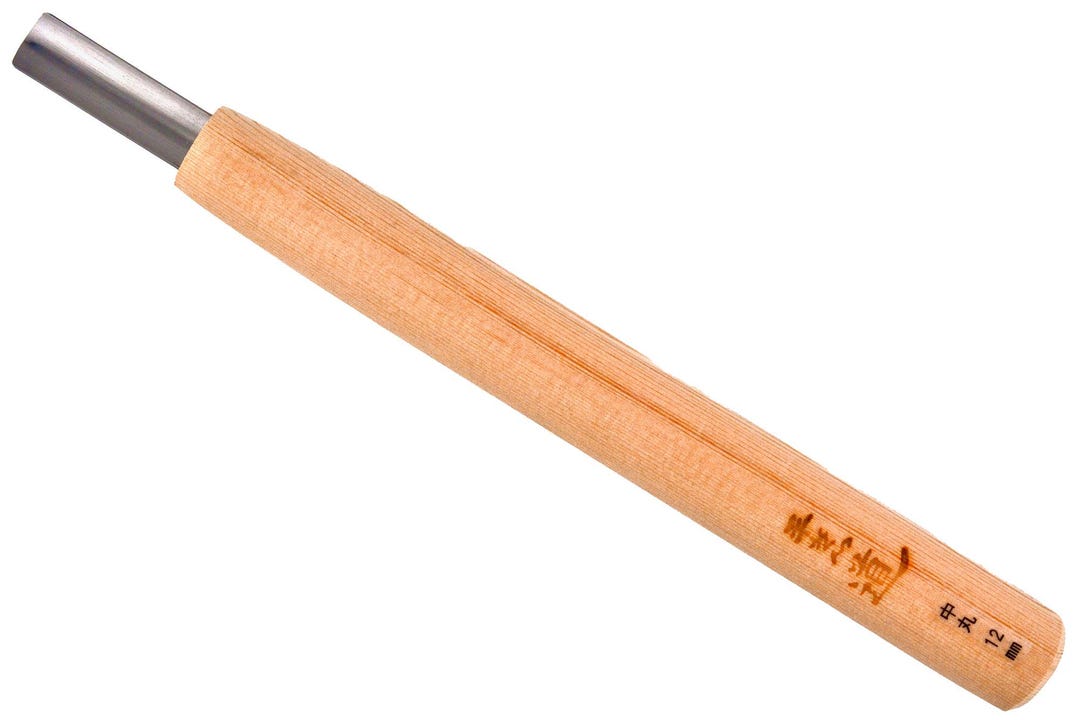 Michihamono 12mm Medium Sweep Woodworking U Gouge Japanese Wood Carving ...