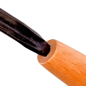Seigen No. 12 Japanese Wood Carving Tool 6mm Parting V Gouge for ...