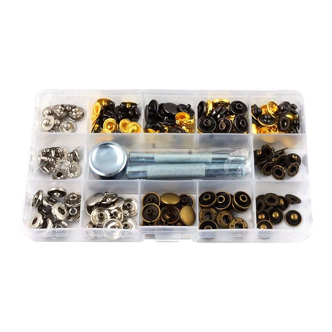 Leathercraft Tool 40 Set Segma Button Snaps Leather Fastener ...